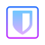 Bitwarden icon in Gradient Line Style