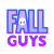 Fall Guys icon in Gradient Line Style