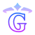 Genshin Impact Logo icon in Gradient Line Style