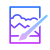 Paint Net icon in Gradient Line Style