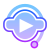Soundpad icon in Gradient Line Style