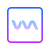 Voicemod icon in Gradient Line Style