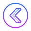 Back To icon in Gradient Line Style