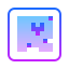 Undertale Logo icon in Gradient Line Style
