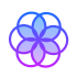 Lively Wallpaper icon in Gradient Line Style