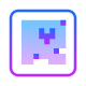 Undertale Logo icon in Gradient Line Style