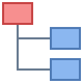 Tree Structure icon in Office Style