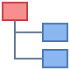 Tree Structure icon in Office Style