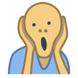 Edvard Munch icon in Office Style