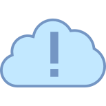 Error Cloud icon in Office Style
