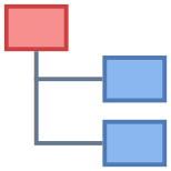 Tree Structure icon in Office Style