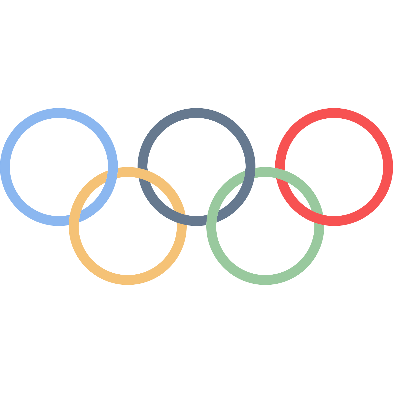 Olympic Rings Logo Vector