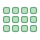 Grid 3x3 Icons – Download for Free in PNG and SVG