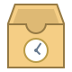 Pending icons in style for graphic & UI design