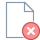 Delete File Icon - Free Download, PNG and Vector