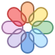 iOS Photos icon in Color Style