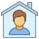 Resident icons in All style for graphic & UI design