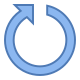 Restart icon in Windows Metro Style