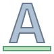 Text Color icon in Windows Metro Style