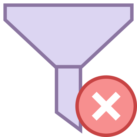 Clear Filters icon in Office Style