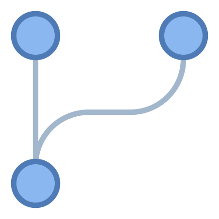 Code Fork icon in Office Style