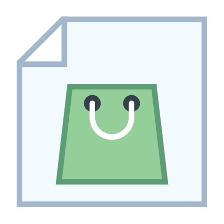 Credit Note icon in Office Style