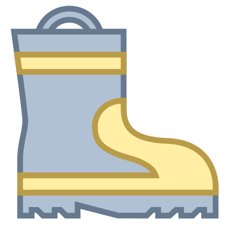 Work Boot icon in Office Style
