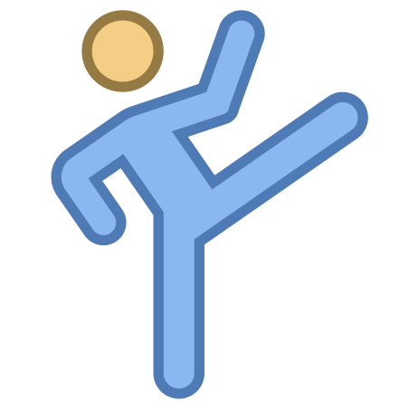 Kicking icon in Office Style