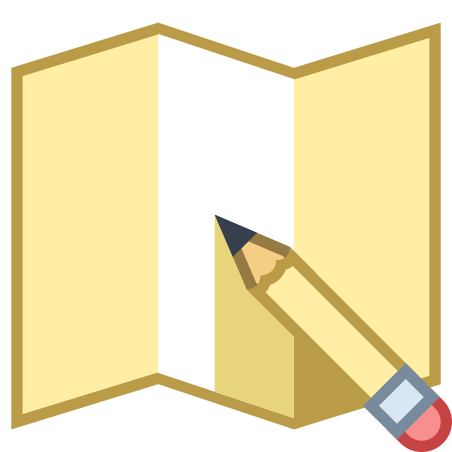 Map Editing icon in Office Style