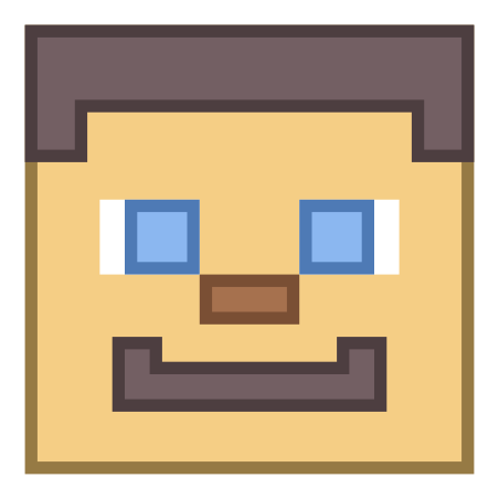 Minecraft Main Character icon in Office Style