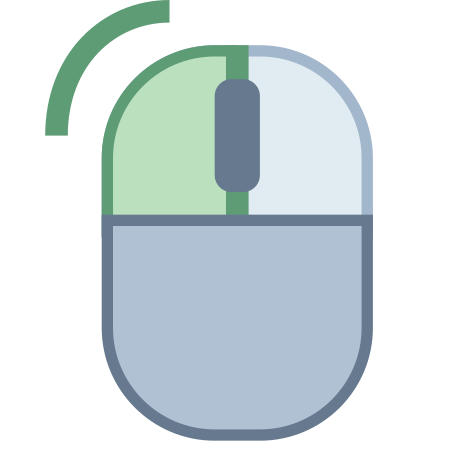 Left Click icon in Office Style