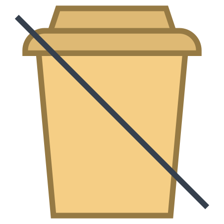 No Beverages icon in Office Style
