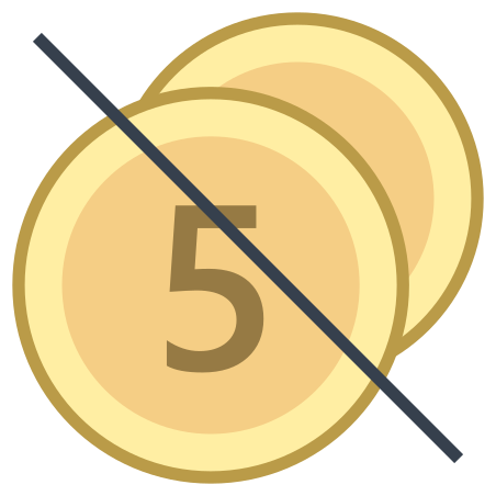 No Cash icon in Office Style
