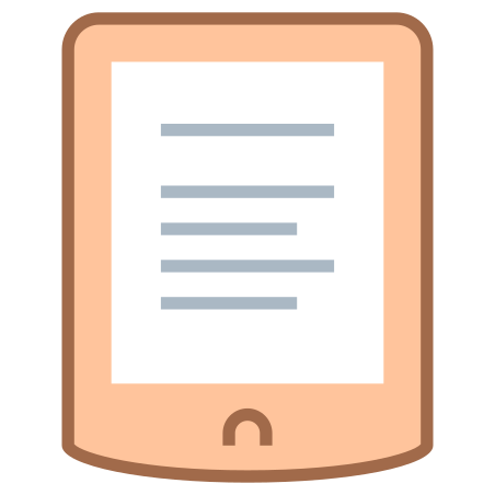 Nook Icon im Office Stil
