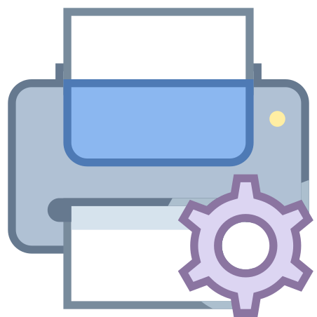 Printer Maintenance icon in Office Style