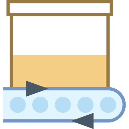 Production Rework In Progress icon in Office Style