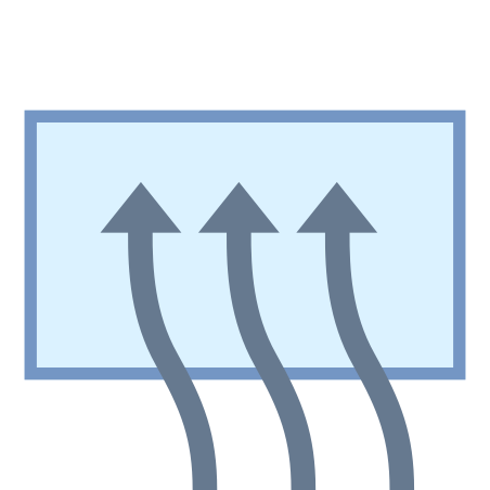 Rear Window Defogger icon in Office Style