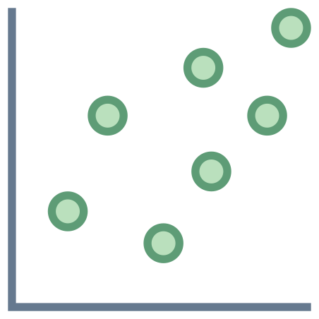 Scatter Plot icon in Office Style