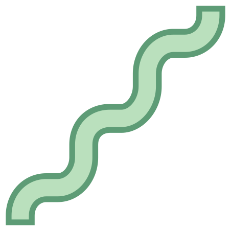 Squiggly Line icon in Office Style