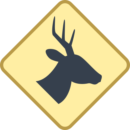 Wild Animals Sign icon in Office Style