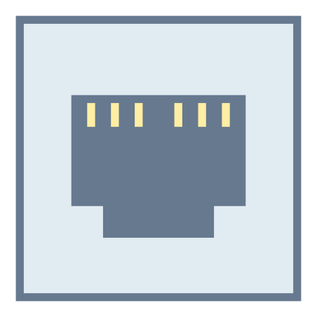 Wired Network icon in Office Style