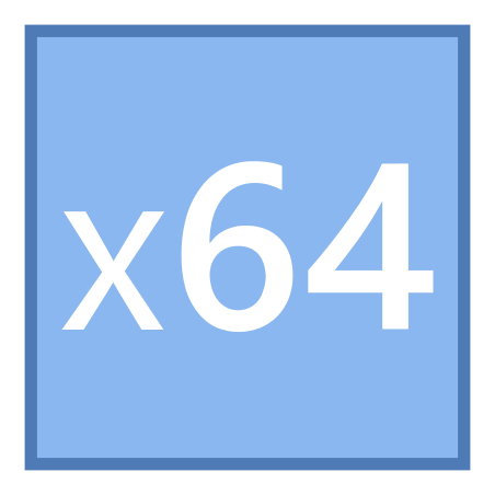 X64 icon in Office Style