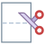 Cut Paper icon in Office Style
