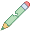 Broken Pencil icon in Office Style