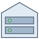 Root Server icon in Office Style