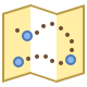 Waypoint Map icon in Office Style
