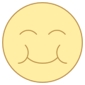 Icône Fat Emoji dans le style Office L