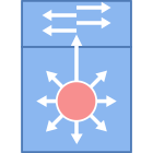 Data Center Switch icon in Office L Style