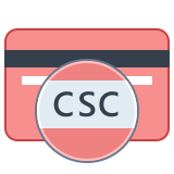 Card Security Code icon in Ice Cream Style