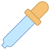 Color Dropper icon in Ice Cream Style